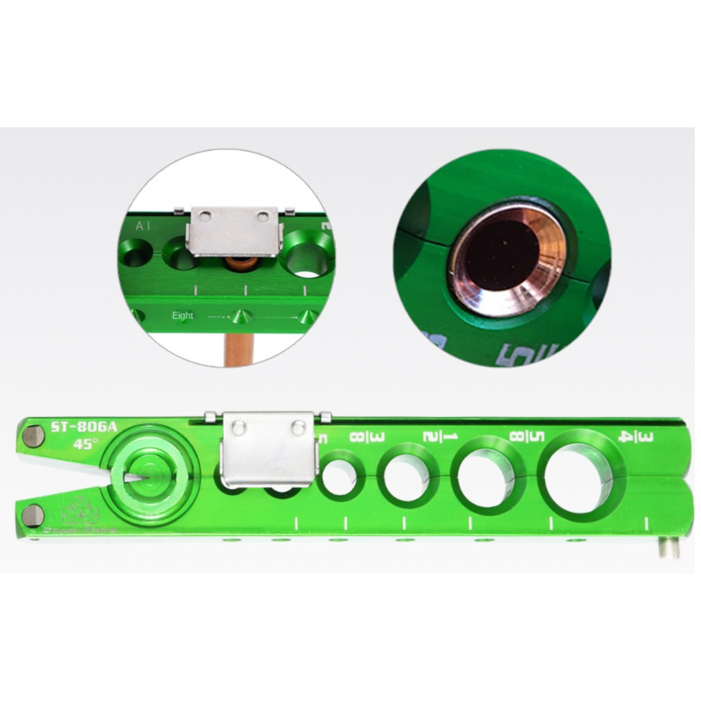 Super Stars บานแฟร์ท่อทองแดง ขนาด 1/4" 5/16" 3/8" 1/2" 5/8" 3/4" รุ่น ST-806A ตัวบานแฟร์และบาร์ ...