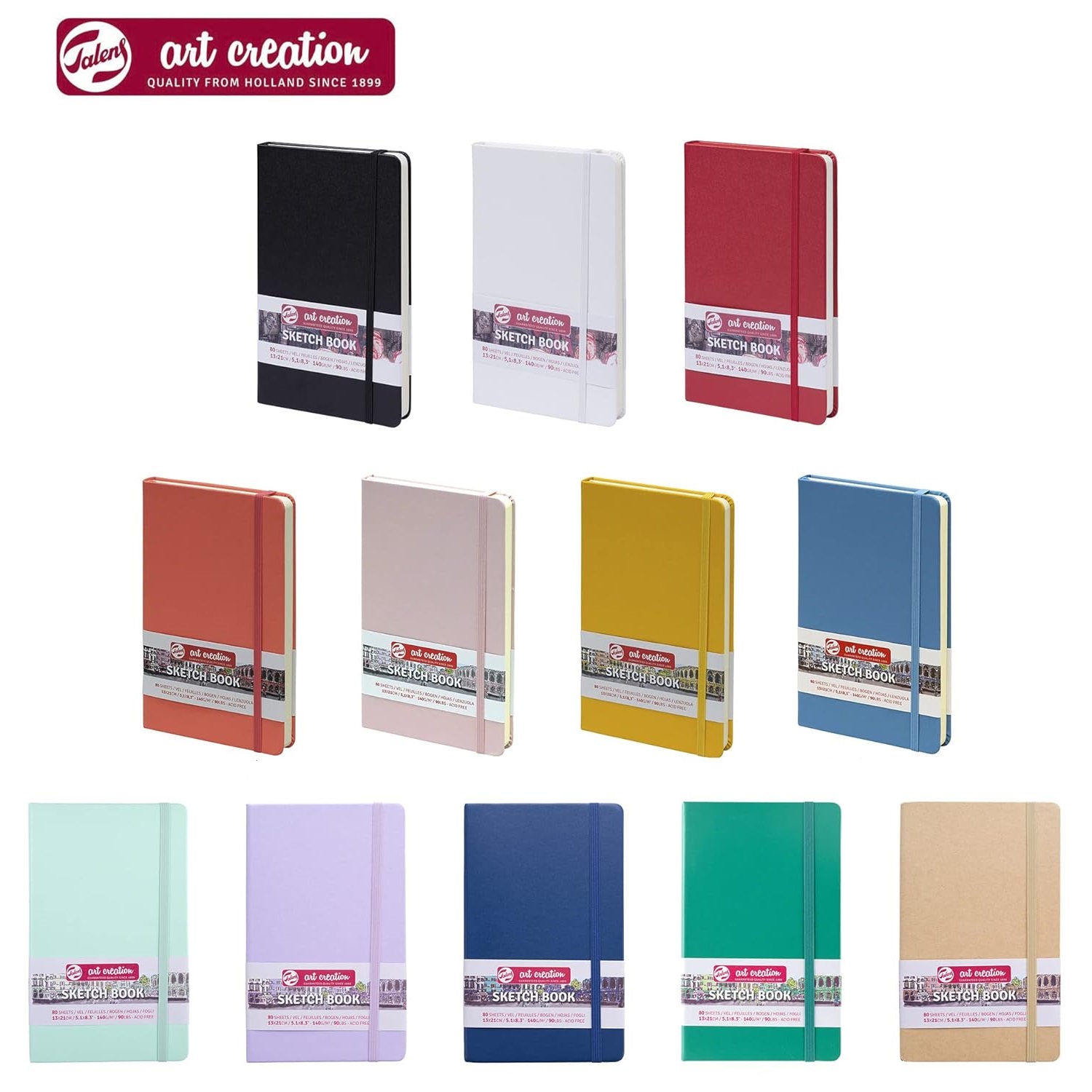 Talens Art Creation Sketch Book 140 grams 80 sheets สมุดสเก็ตช์ สมุด ...