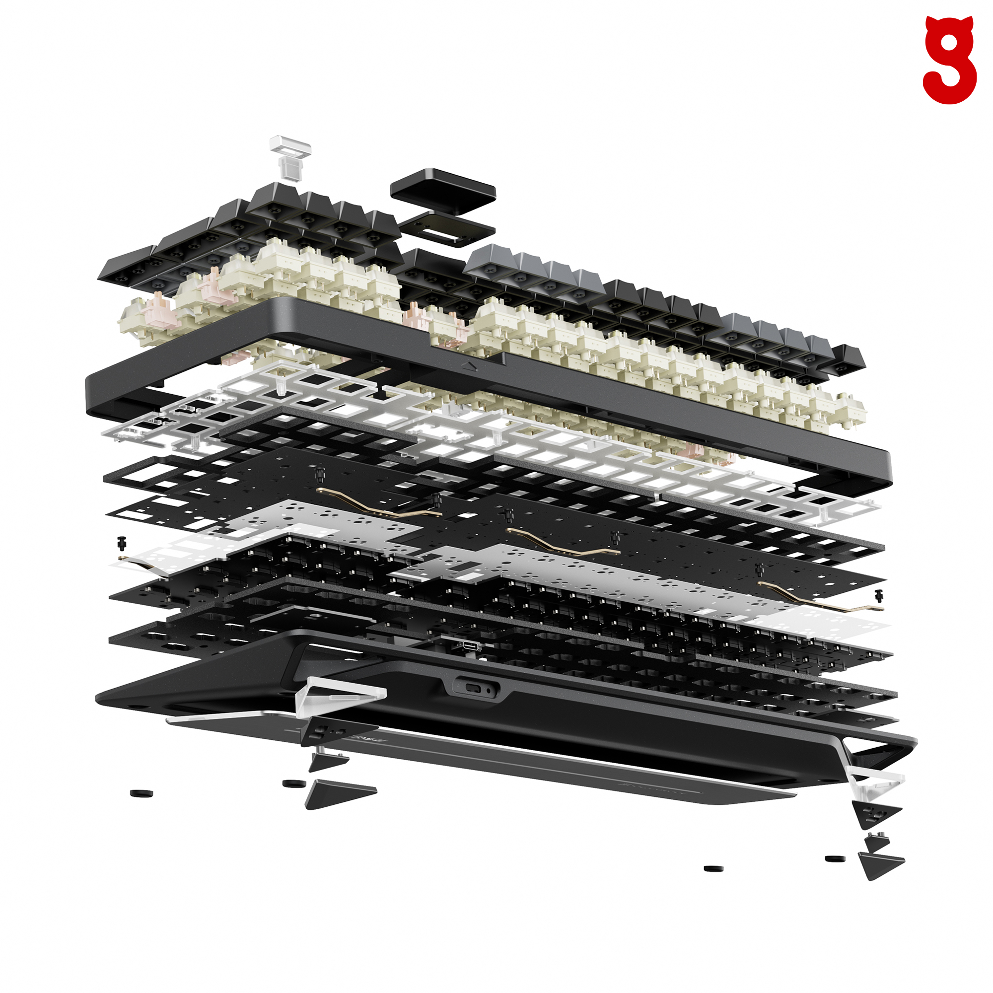 (พร้อมส่งจากไทย) Mechanical Keyboard INFI100 Infi 100 Infi100 Keyverse ...