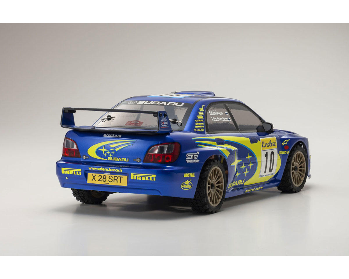 Kyosho Fazer Mk2 FZ02-R 2002 Subaru Impreza STI WRC 1/10 Electric RTR ...
