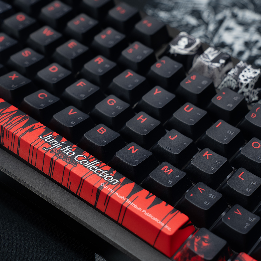 Set Keycap “EGA X JUNJI ITO COLLECTION” เซ็ทคีย์แคป Full Set 128 Key ...