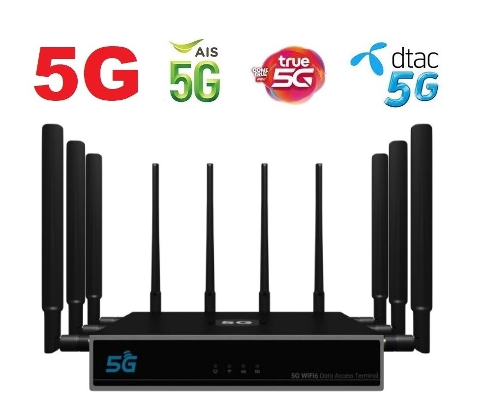 5G 4G Router WiFi 6 Indoor & Outdoor 8 Antennas High-Performance IOT ...