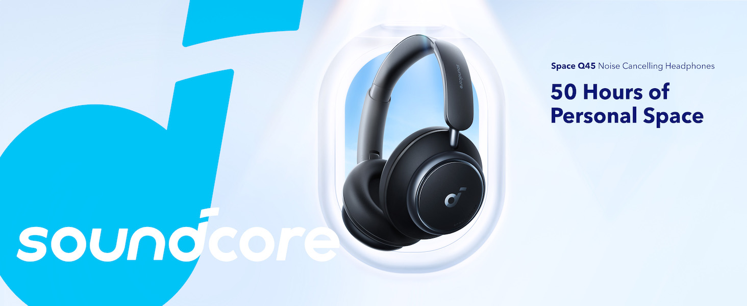 Soundcore Space Q45 หูฟังครอบหู Hi-Res Wireless, Hi-Res, LDAC, Drivers ...