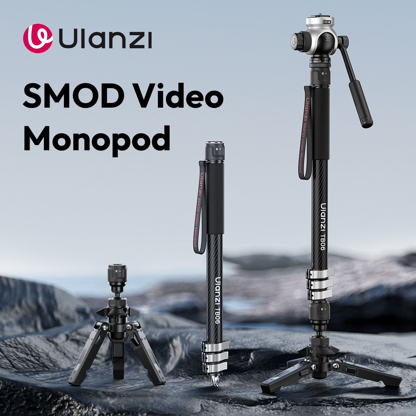 Ulanzi TB06 SMOD Video Monopod ขาตั้งกล้อง 3in1 รองรับระบบ UKA สำหรับ ...