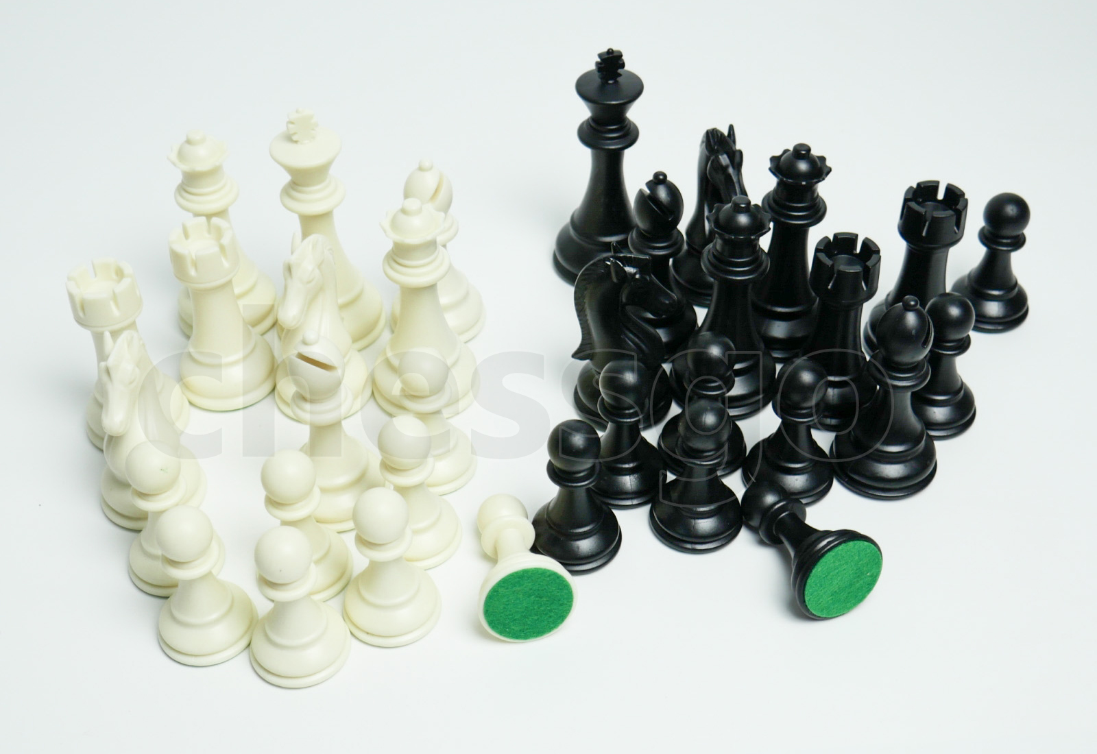 [Super_Chess] 3 3/4'' Candidates Series Plastic Chess Pieces ตัวหมากรุก ...