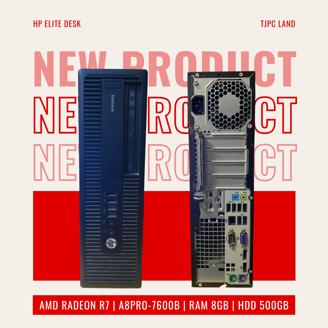 HP ELITEDESK AMD READON R7 | AMD A8 PRO-7600B | RAM 8GB | HDD 500GB ...