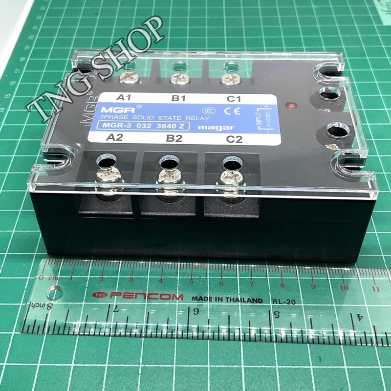 MGR-3 032 3840 Z / 3860 Z / 3880 Z 38100 Z 40A/60A/80A/100A Mager SSR รีเลย์โซลิดสเตตสามเฟส DC ...