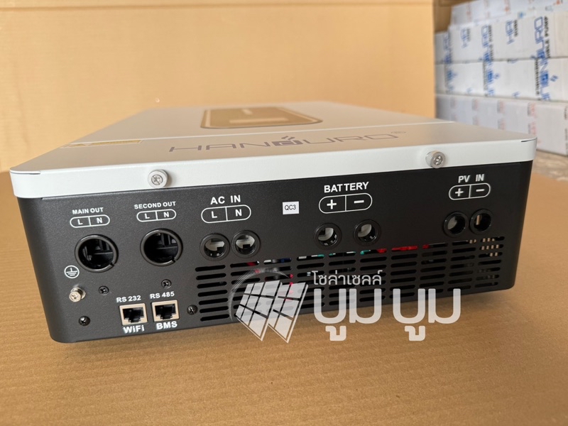 HANDURO อินเวอร์เตอร์ไฮบริดออฟกริด 6.2kw 48v. INVERTER HYBRID OFF-GRID ...