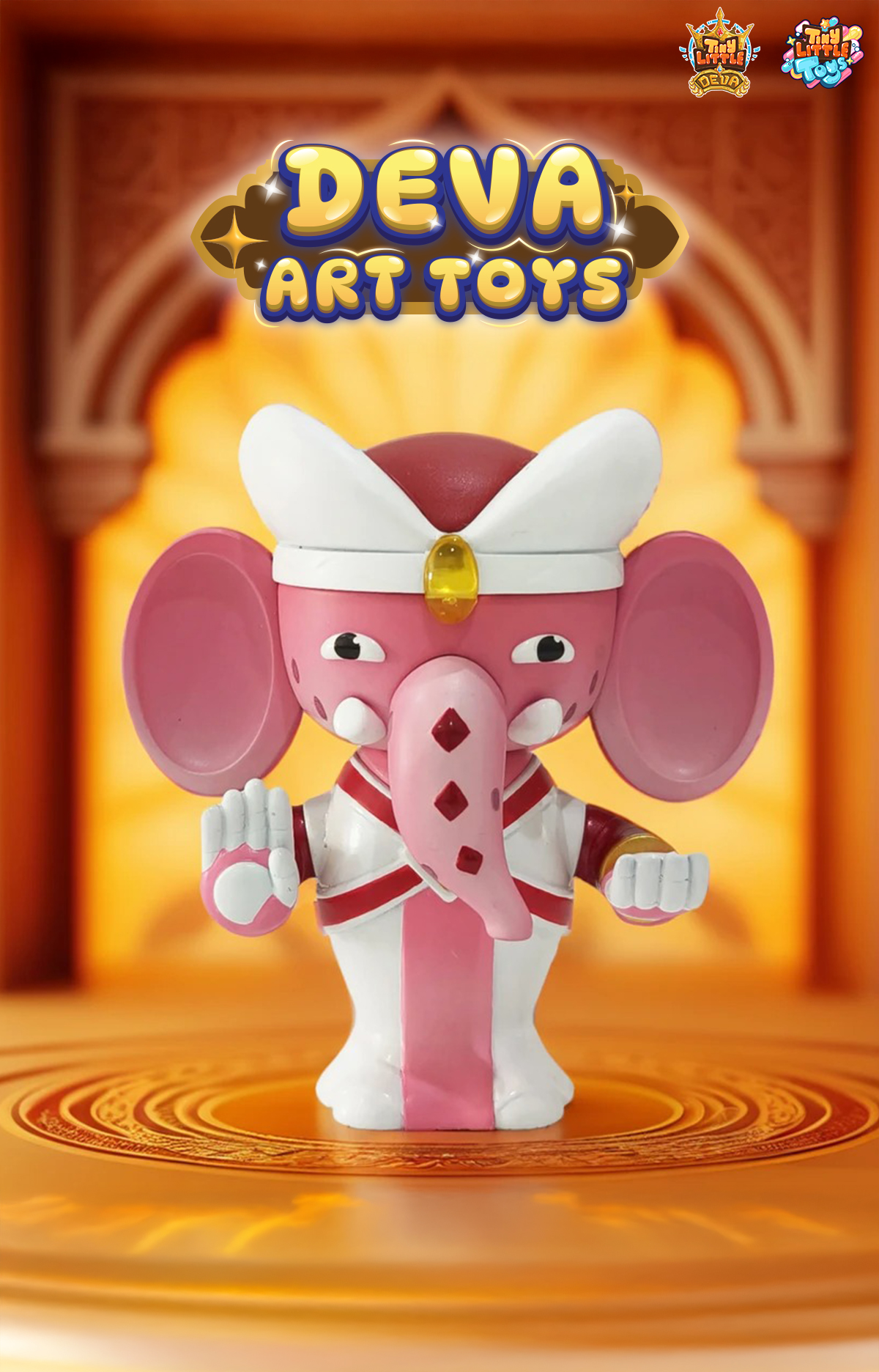 พระพิฆเนศ เจริญรุ่งเรือง ประสบความสำเร็จ ขจัดอุปสรรค เทพแห่งปัญญา เสริมดวง Tiny Little Deva Art ...