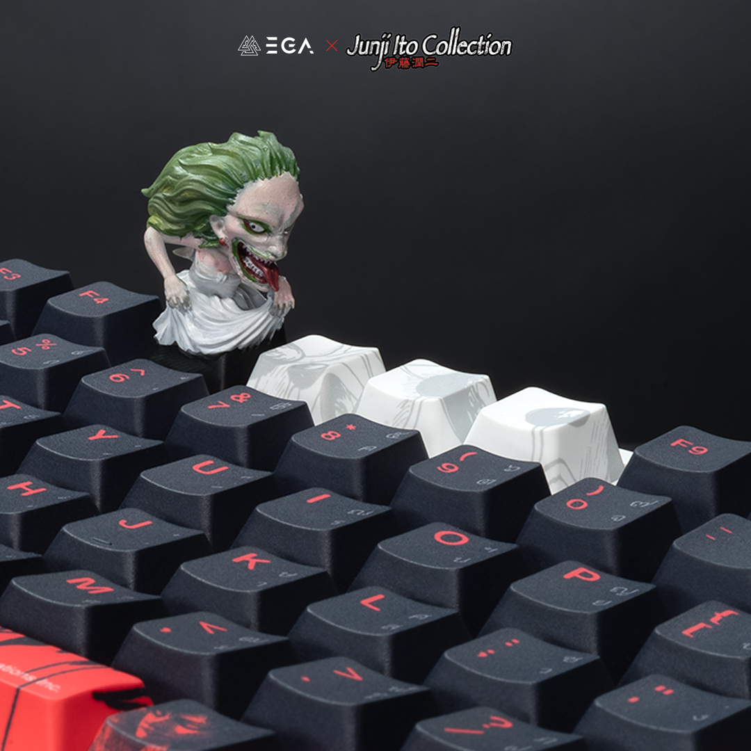 [1 BOX] BLIND BOX Keycap 3D “EGA X JUNJI ITO COLLECTION” กล่องสุ่มคีย์ ...