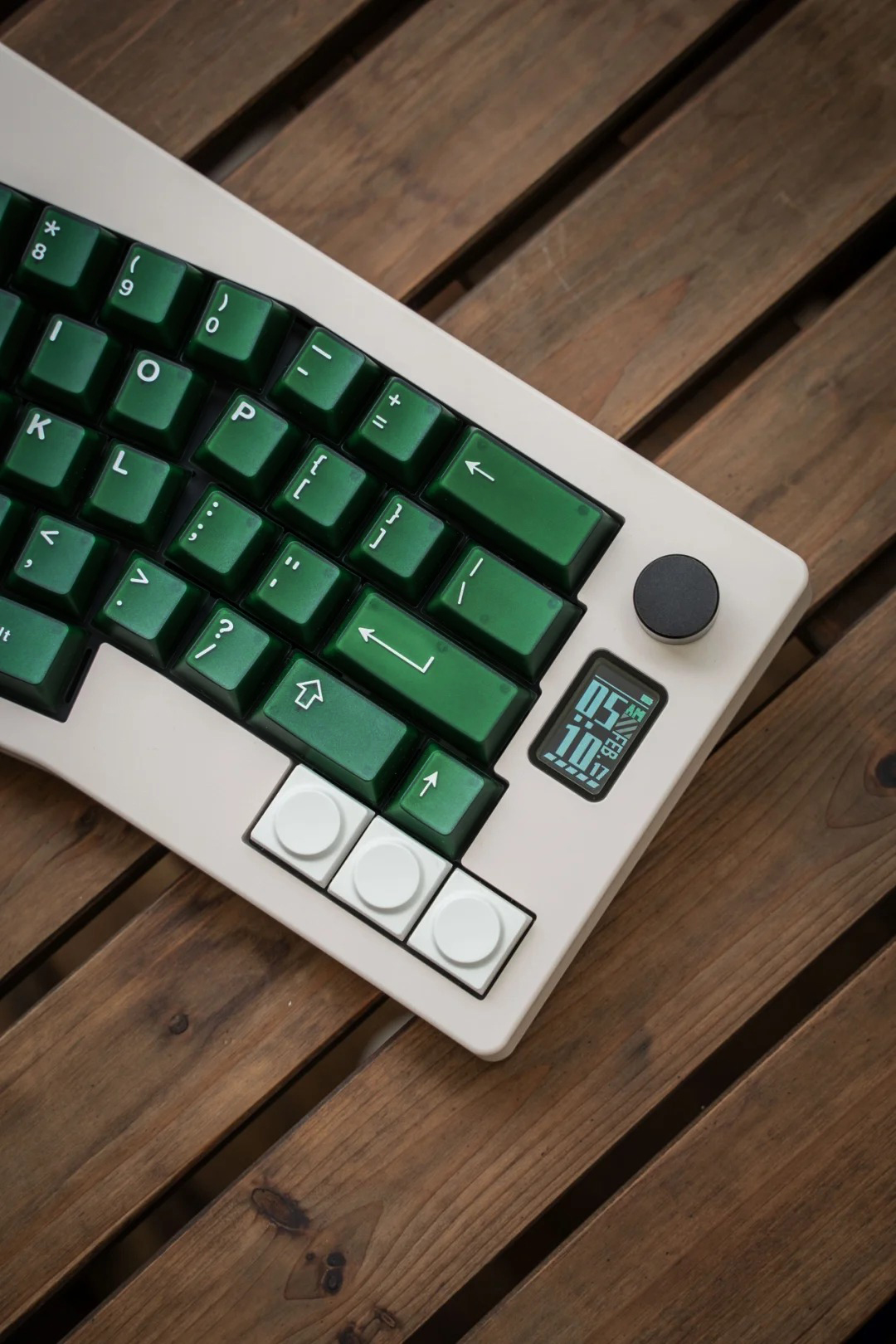 (พร้อมส่งจากไทย)(ฟลูเซ็ต 120 คีย์) คีย์แคป Emerald Green TRiFFi PAYSON ...