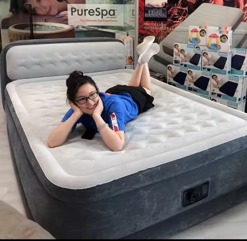 Intex 64448 New‼️2025 5ฟุต ที่นอนเป่าลมอัตโนมัติ เกรดพรีเมี่ยม รุ่นใหม่ล่าสุด | Shopee Thailand