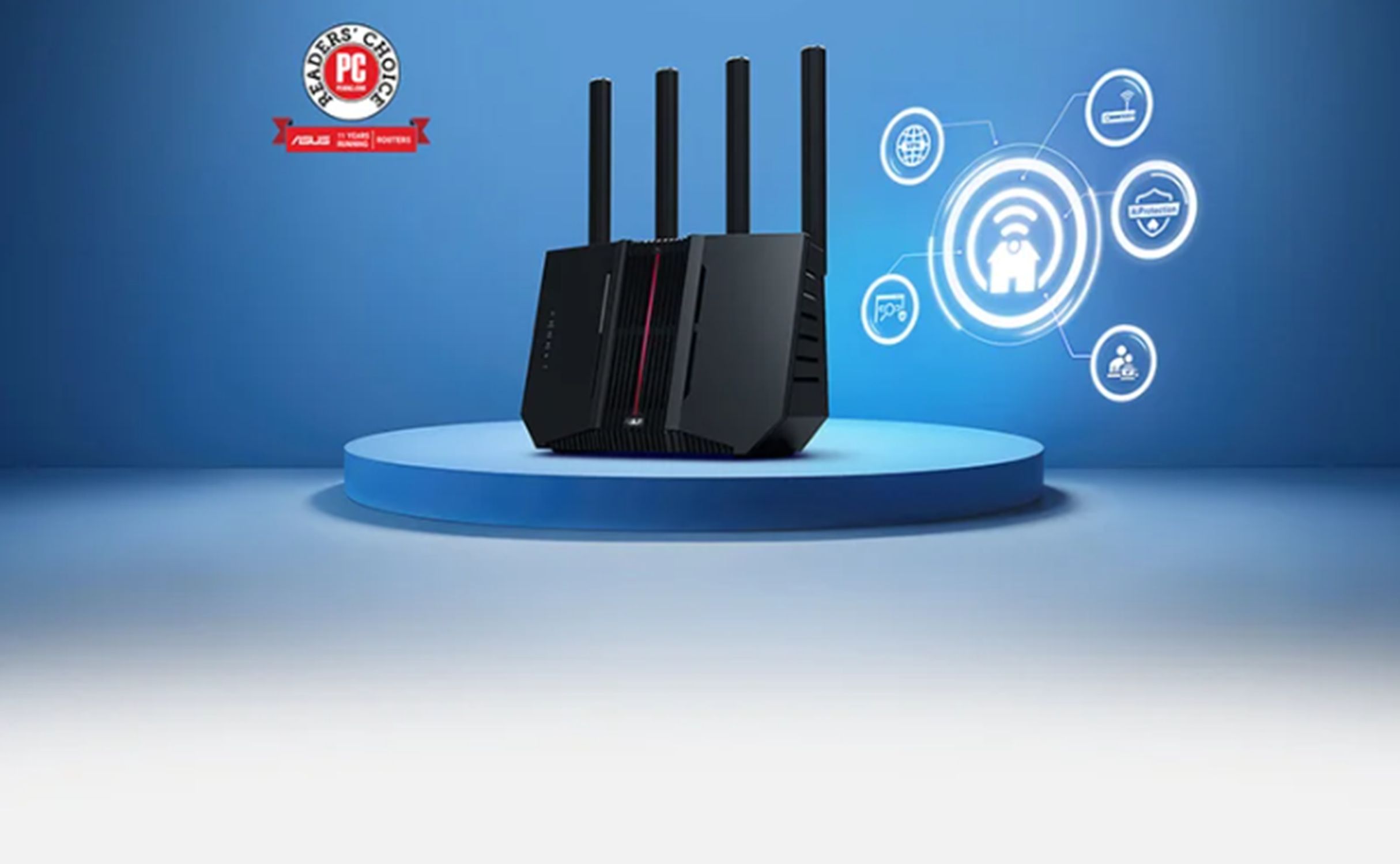 ROUTER (เราเตอร์) ASUS RT-BE92U TRI-BAND WIFI 7 - BLACK | Shopee Thailand