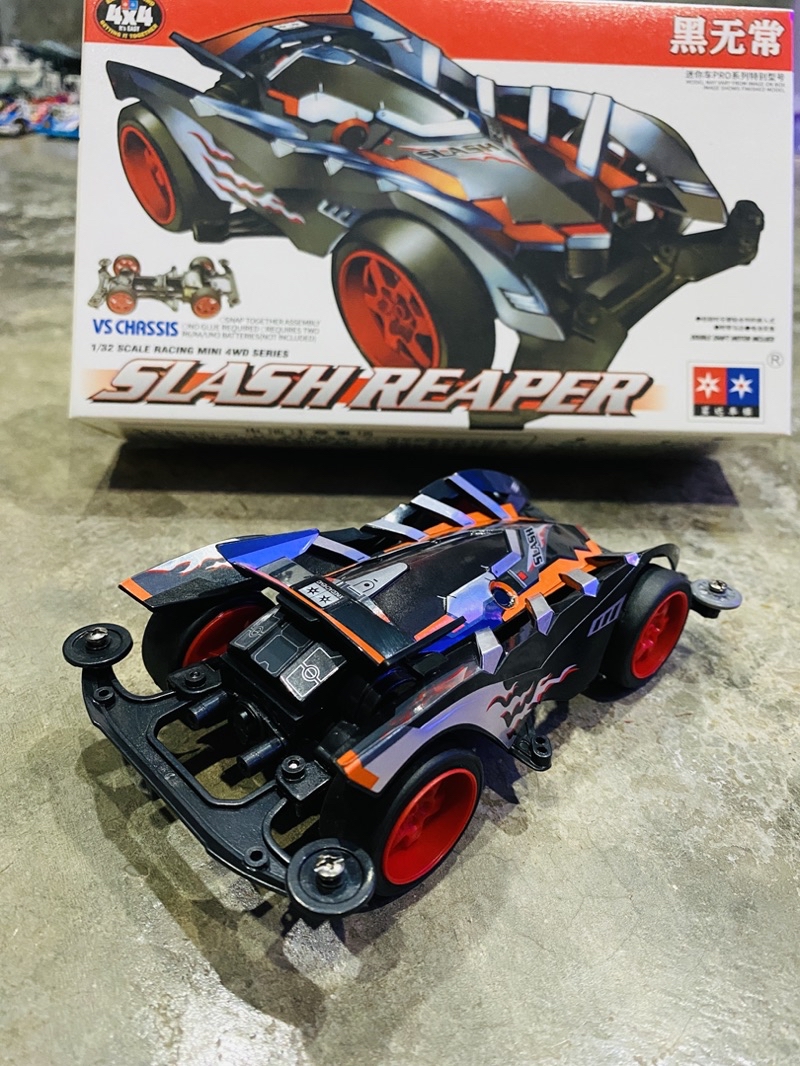 รถทามิย่า mini4wd รุ่น SLASH REAPER VS CHASSIS MIDEL DAXING | Shopee ...