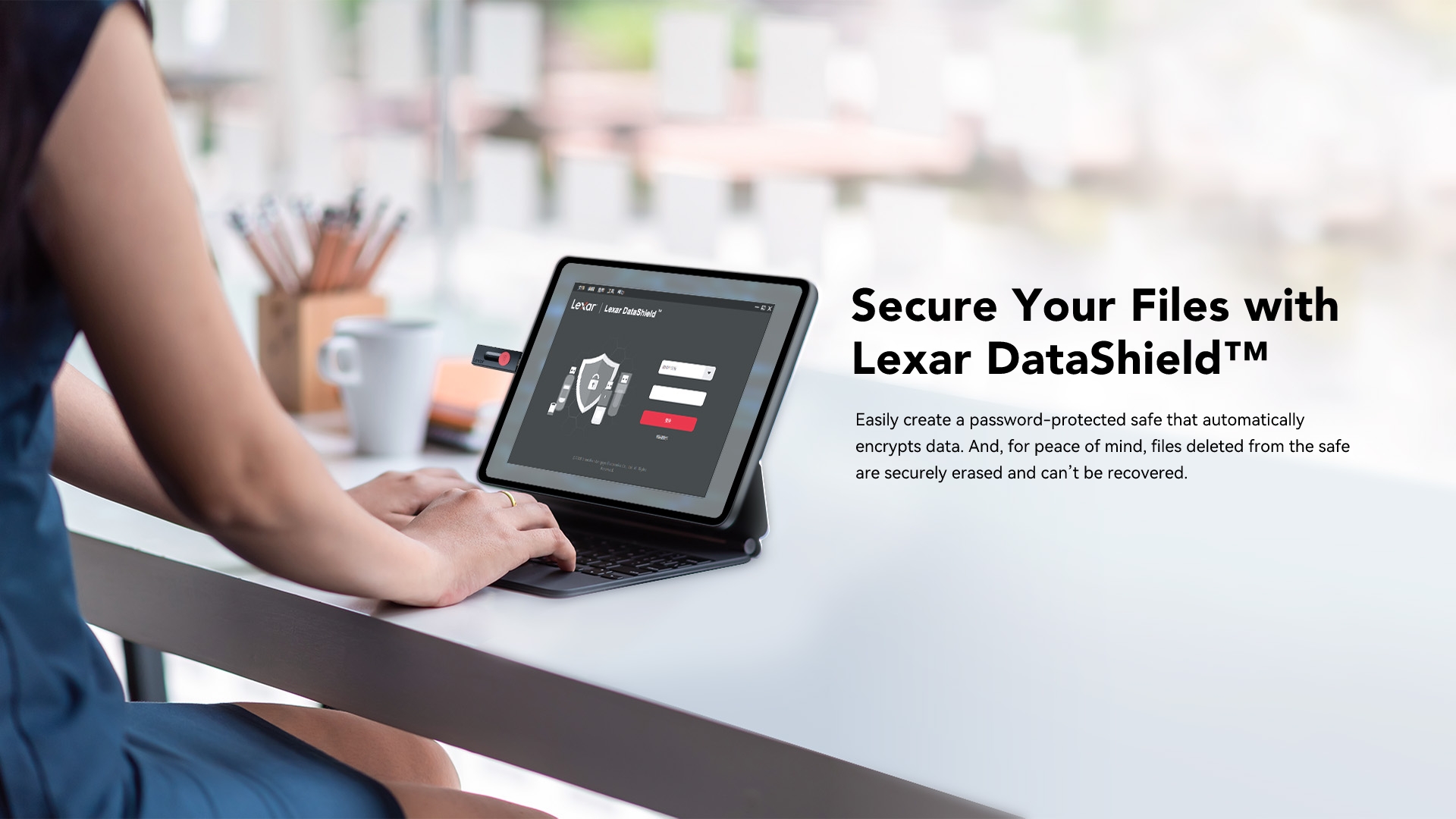 Lexar JumpDrive Dual Drive D300 256GB USB 3.2 Gen 1 Type-C (แฟลชไดรฟ์ทู ...