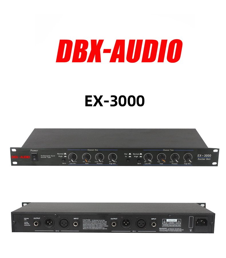 DBX-AUDIO EX3000 Exciter, Mid-Treble Booster, MAXIMIZER Digital Audio ...