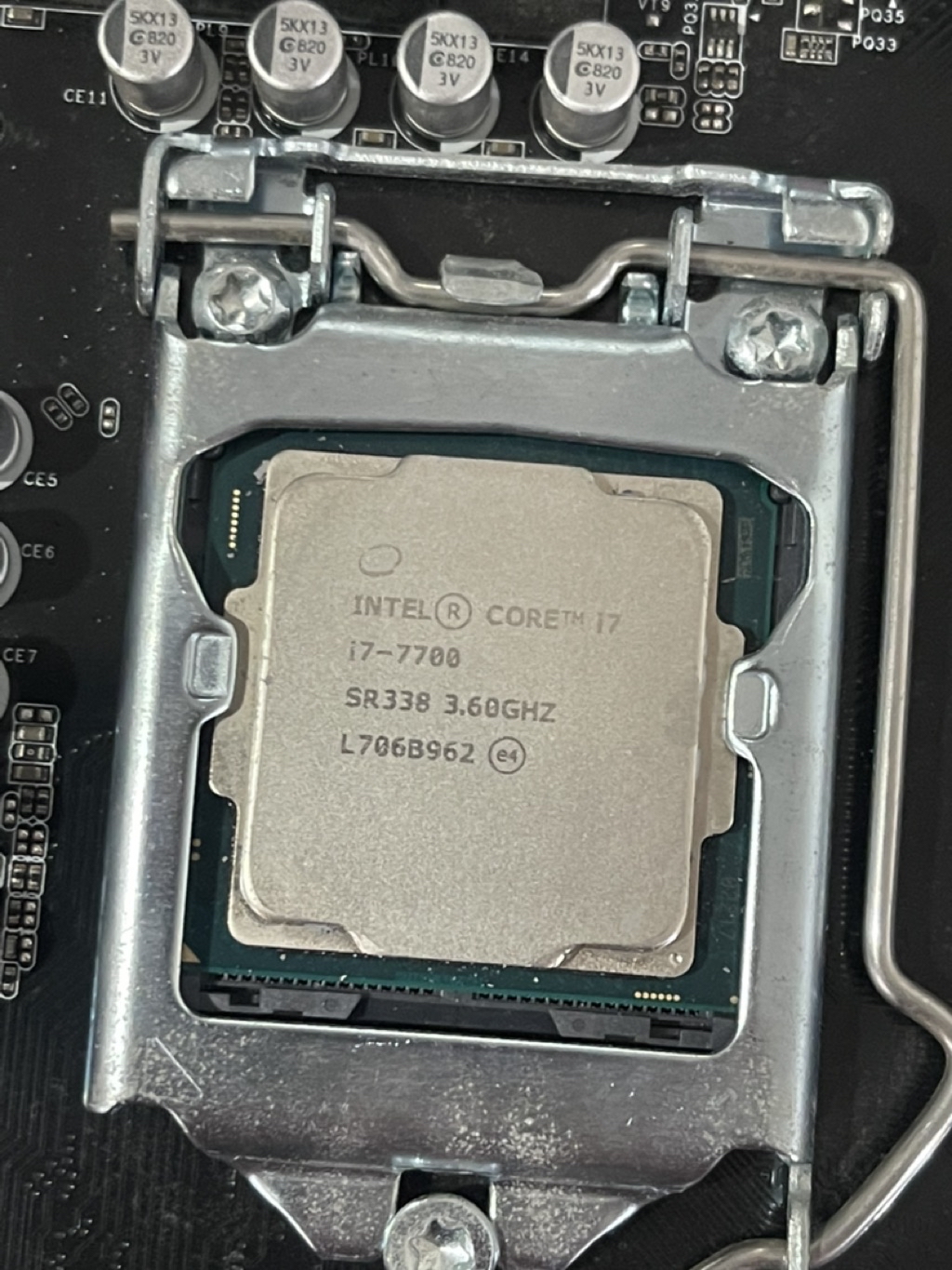 ชุด Mb Asrock B250 Pro4 + Cpu intel i7 7700 เเถมซิ้งค์เดิมintel ...