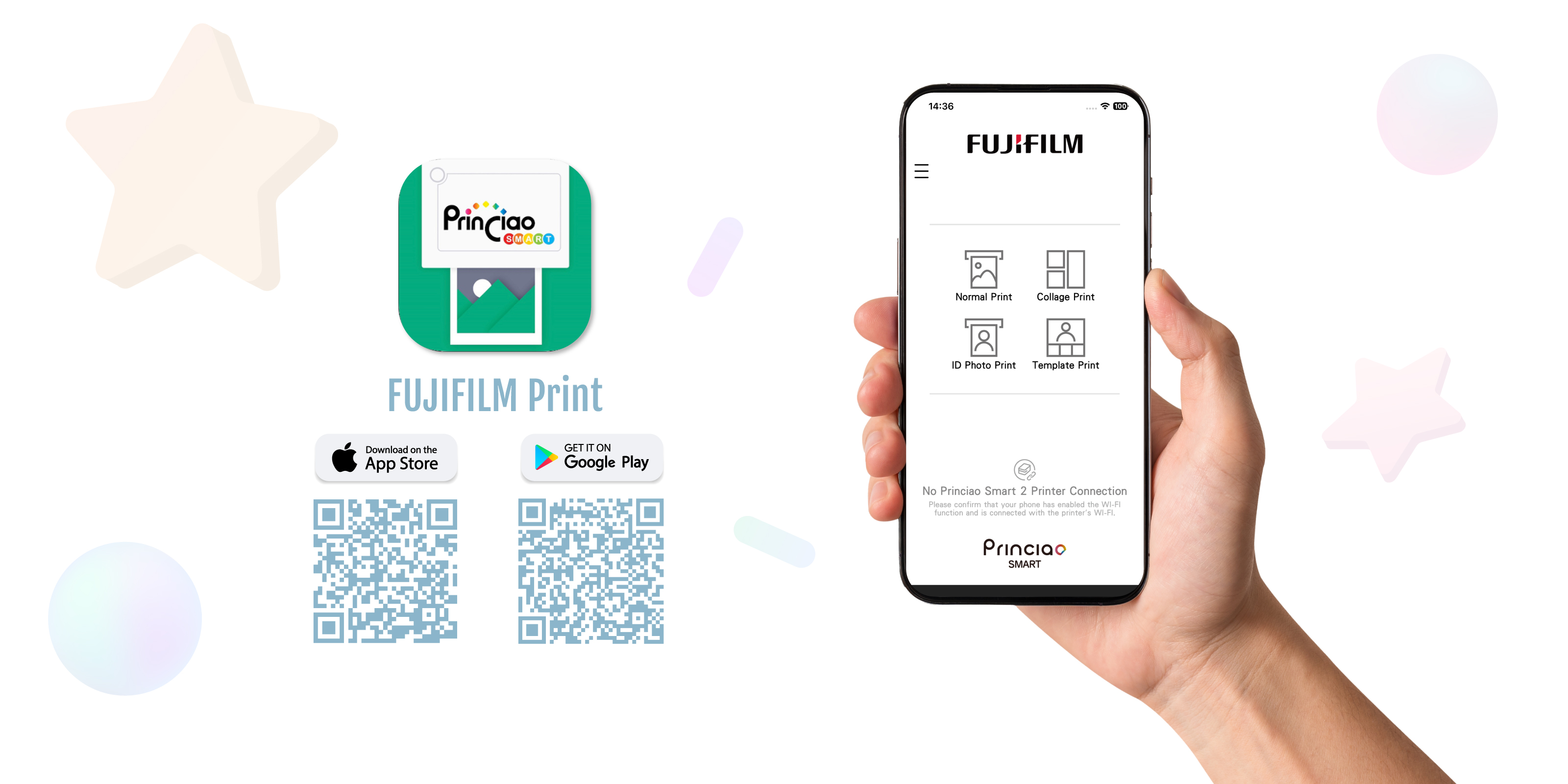 Fujifilm Photo Printer II (Princiao Smart II) | Shopee Thailand