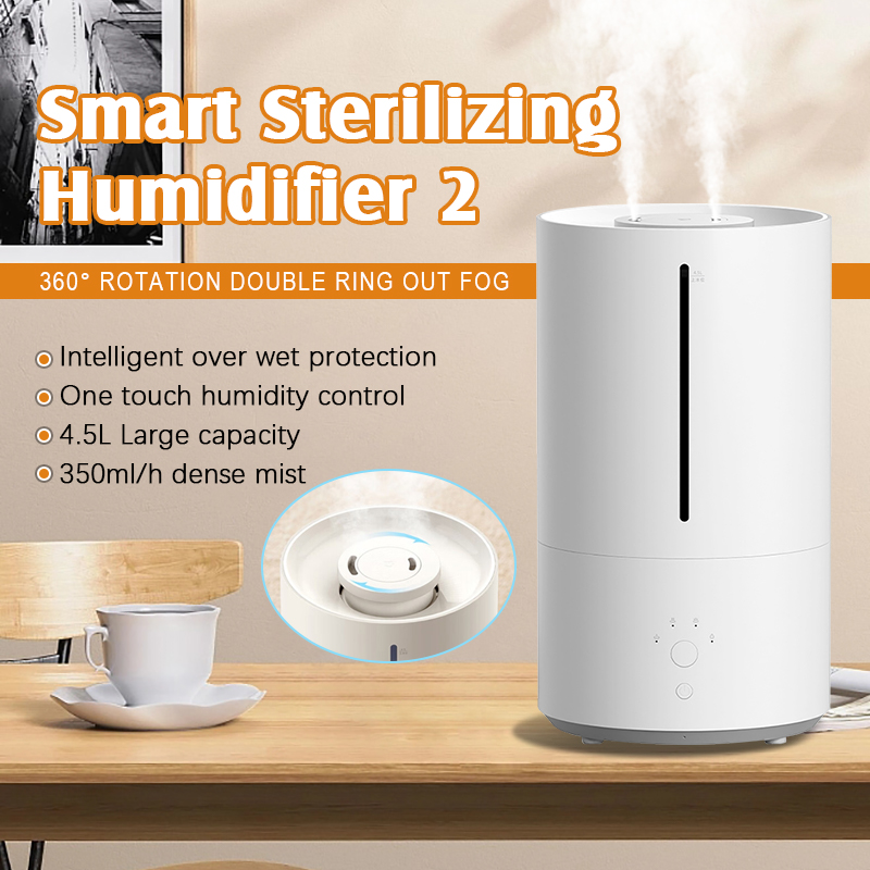 Xiaomi Smart Air Humidifier 2 Chinese Version ฆ่าเชื้อและความชื้นการพ่น ...