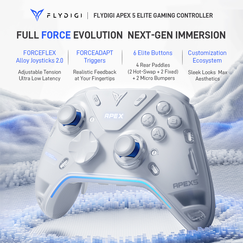 [ประกันศูนย์ไทย] จอยเกม Flydigi Apex5 จอยเกมส์ joy controller จอยเกมส์ ...