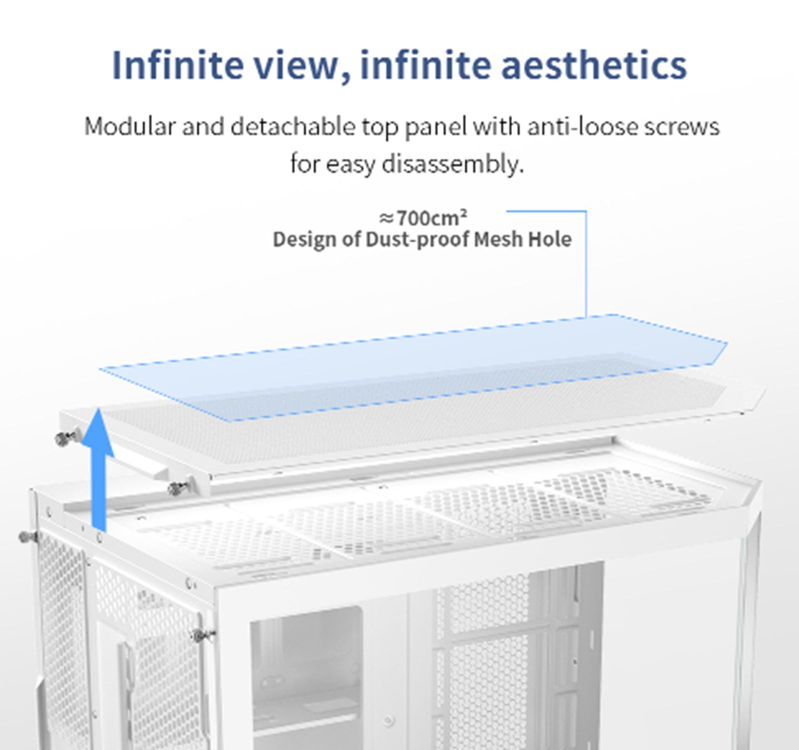 Segotep Lumi 3T Joint Glass Computer Case - White ของแท้ศูนย์ไทย ...