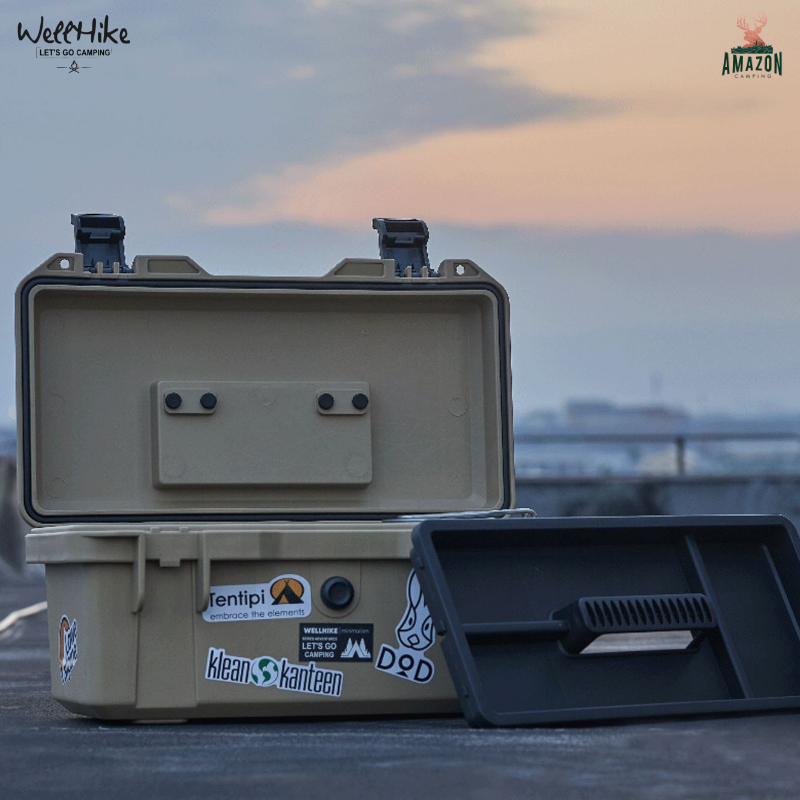 Wellhike กล่องเครื่องมืออเนกประสงค์ เหมาะสำหรับพกพา ความจุ 18 ลิตร | Shopee Thailand