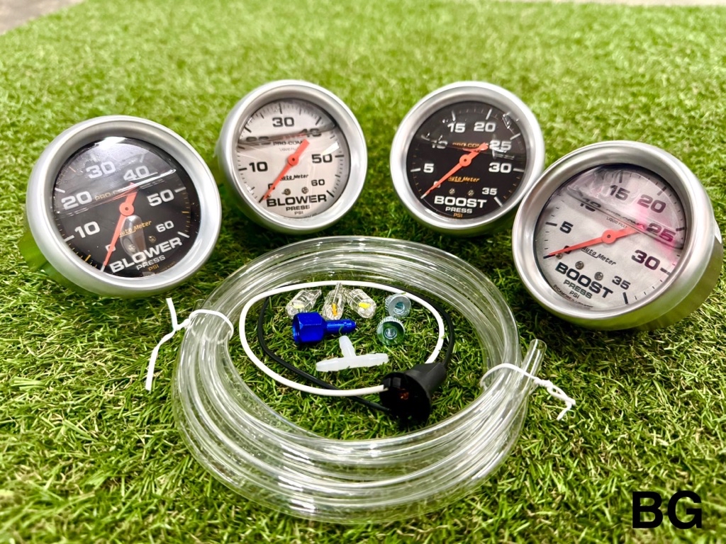 เกจวัดบูทหน่าน้ำมัน Auto meter 35/60ปอนด์ อุปกรณ์ครบพร้อมติดตั้ง รับ ...