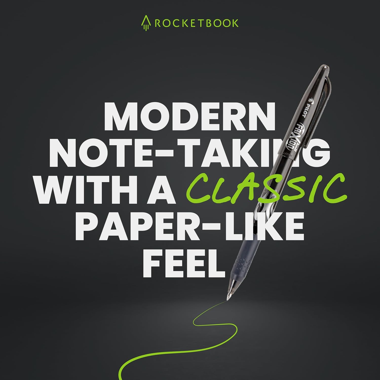Rocketbook Smart Core Reusable Notebook Lined EcoFriendly Notebook with ...
