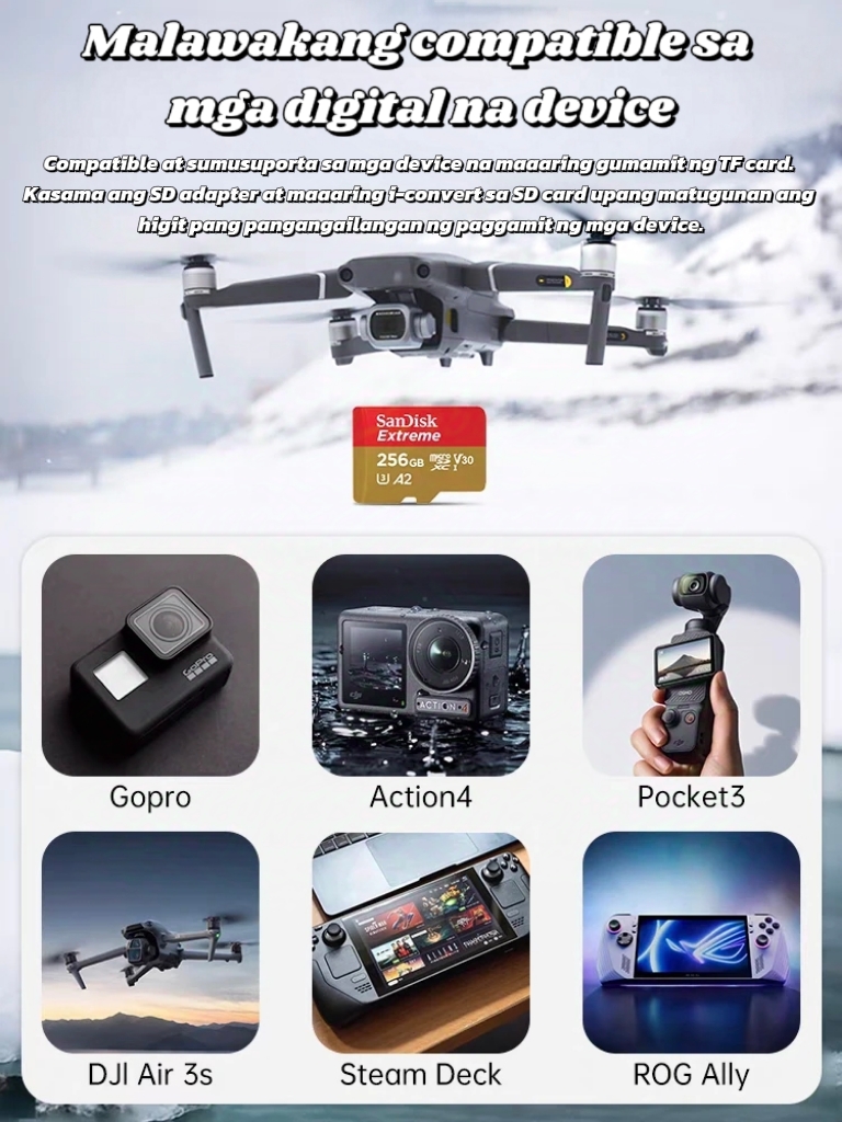 Sandisk Ultra Extreme Extreme Pro MicroSDHC 16/32/64/128 GB พร้อมอะแดป ...
