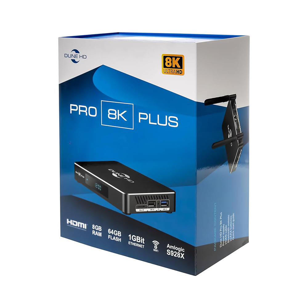 [ศูนย์ไทย PEAKHD] Dune HD Pro 8K Plus ปี 2025 ใหม่ล่าสุด ใช้ชิป Amlogic S928X-K/J processor ขนาด ...