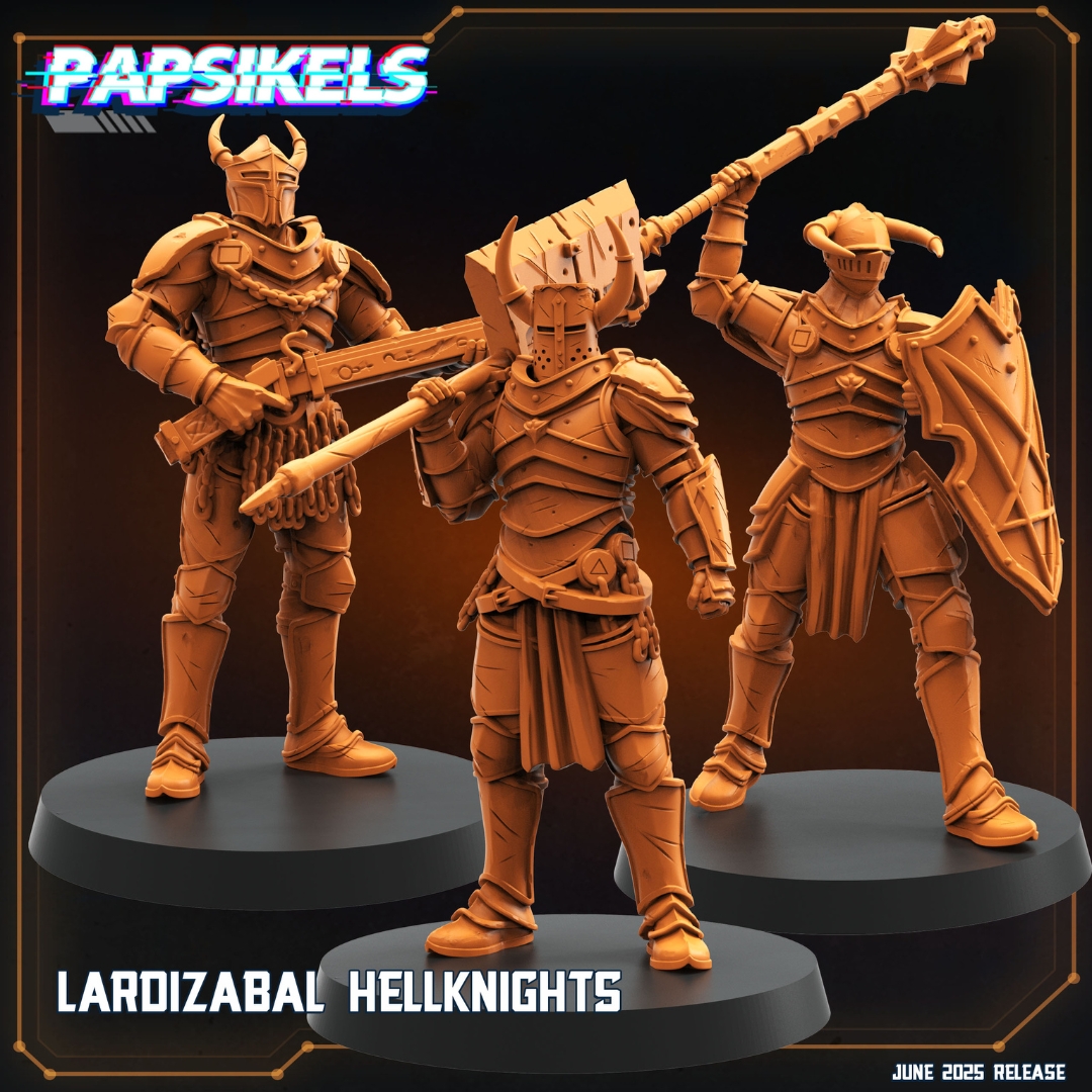 Lardizabal Hell Knight [1] - PSK Trench Crusade | Cot7HS - Fiend Humanoid (Large) / 32mm scale ...