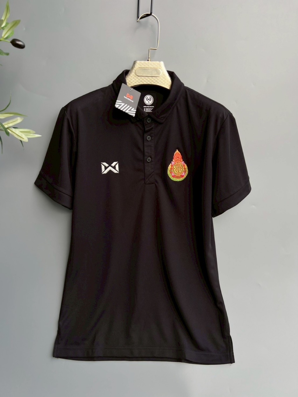 เสื้อโปโล warrix รุ่น linex(ของเเท้) พร้อมงานปักโลโก้ | Shopee Thailand