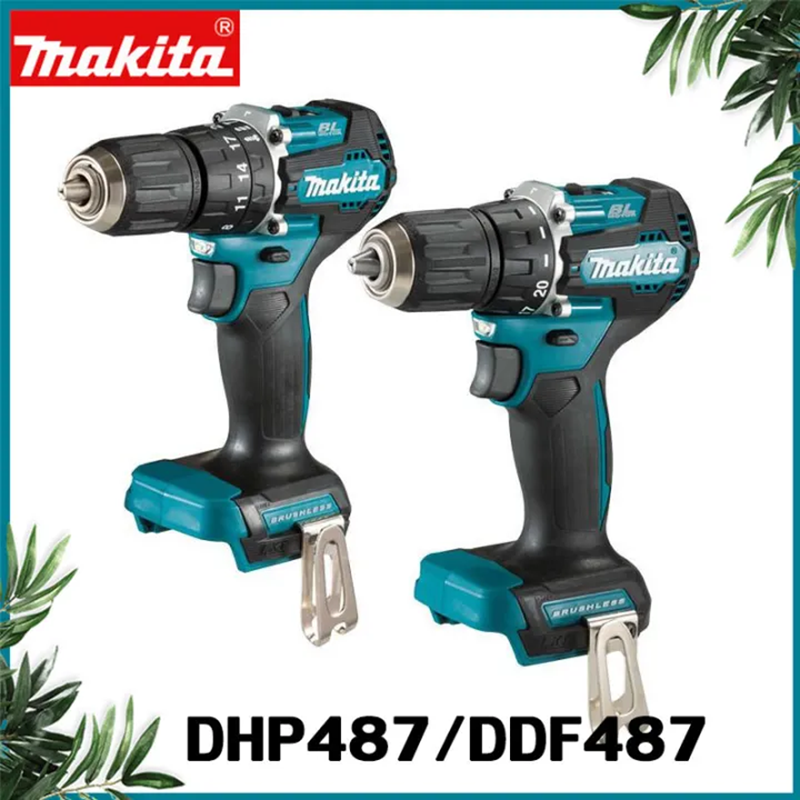 Makita DDF487 ใหม่ 2025 สว่านไฟฟ้าแบบไม่มีแปรง, สว่านไฟฟ้าแบบไร้สาย ...