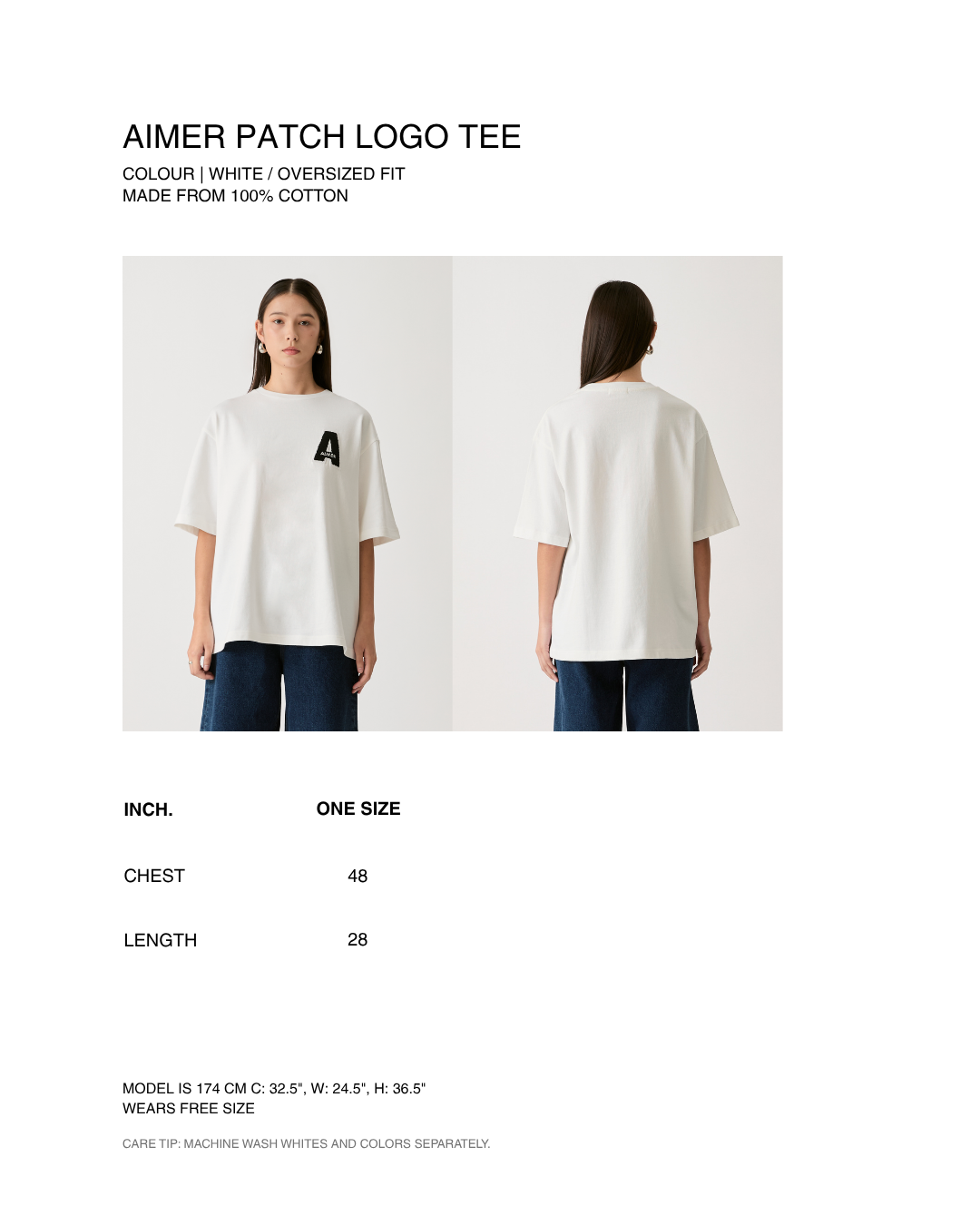 AIMER - Aimer Patch Logo T-Shirt | Shopee Thailand