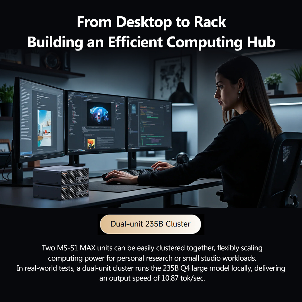 [Official] MINISFORUM MS-S1 Max + CPU Ryzen AI MAX+395 + Ram128GB ...