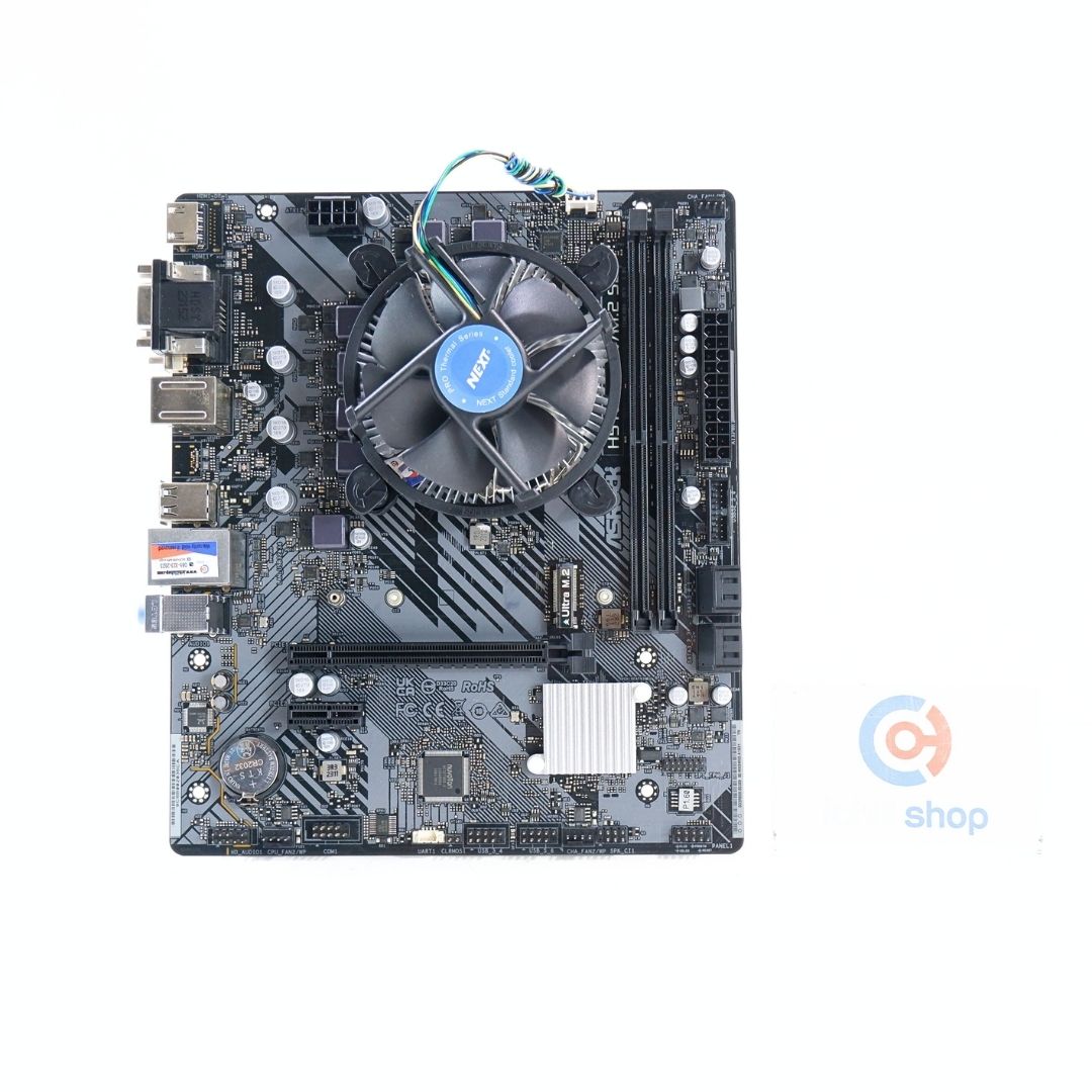 ชุดซีพียูพร้อมเมนบอร์ด CPU: INTEL CORE I3-10100 + MB: ASROCK H510M-HDV ...