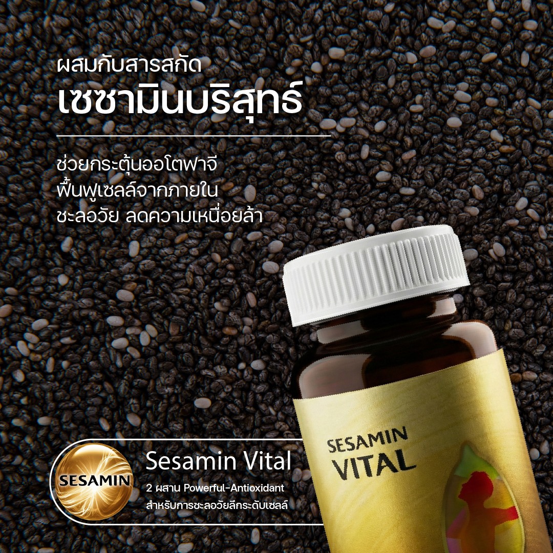 Vistra Sesamin Vital (Sesamin+Astaxanthin) (Sesamin Extract from ...