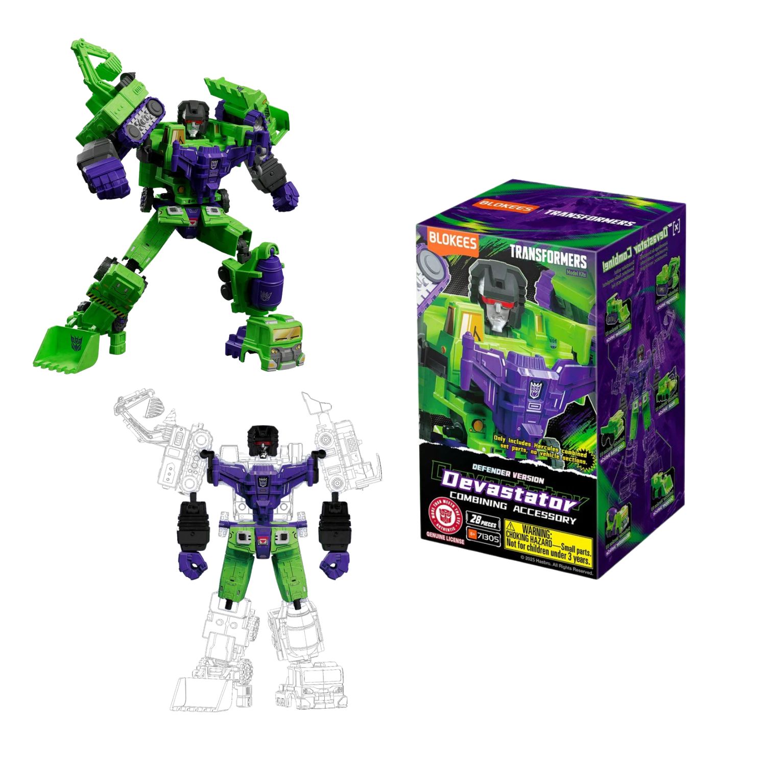Blokees Defender Version Devastator BKS71305 | Shopee Thailand