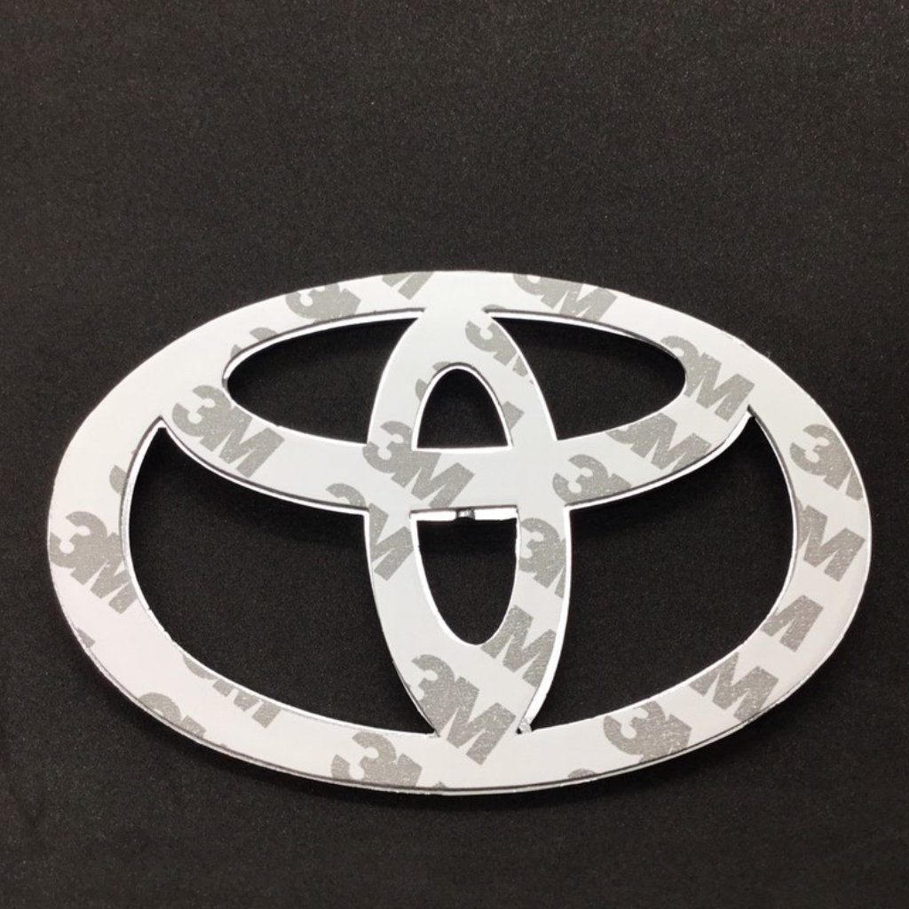 LOGO TOYOTA โลโก้โตโยต้า ตราหน้ากระจัง TOYOTA YARIS ปี2014-2016 ขนาด 14 ...