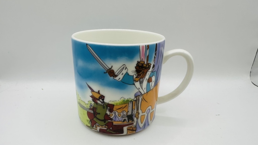 แก้วเซรามิค Disney Robin Hood Ceramic Camper Mug Made in Japan | Shopee ...