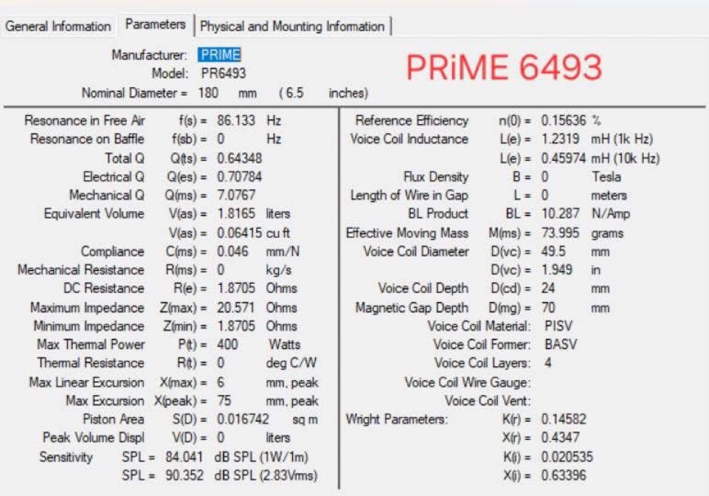 Prime 6.5นิ้ว 4+4 ohm 400watt(อะไหล่8.9)ประกัน1ปี | Shopee Thailand