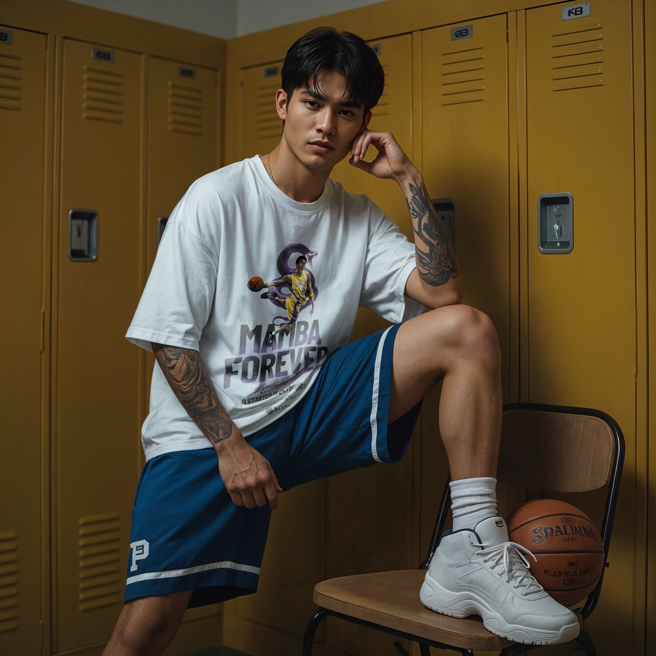 Elev8 Slam เสื้อOversized เสื้อยืด NBA : Mamba forever 824 ผ้าCotton100% สกรีน DTG | Shopee Thailand