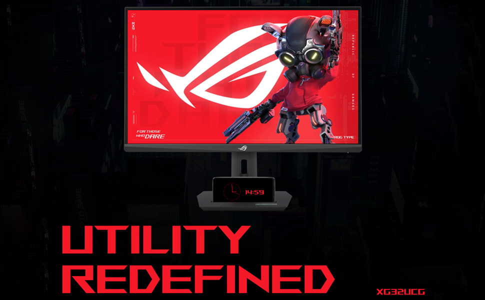 ASUS ROG Strix XG32UCG 32” 4K HDR Gaming Monitor Dual Mode (4K 160Hz ...