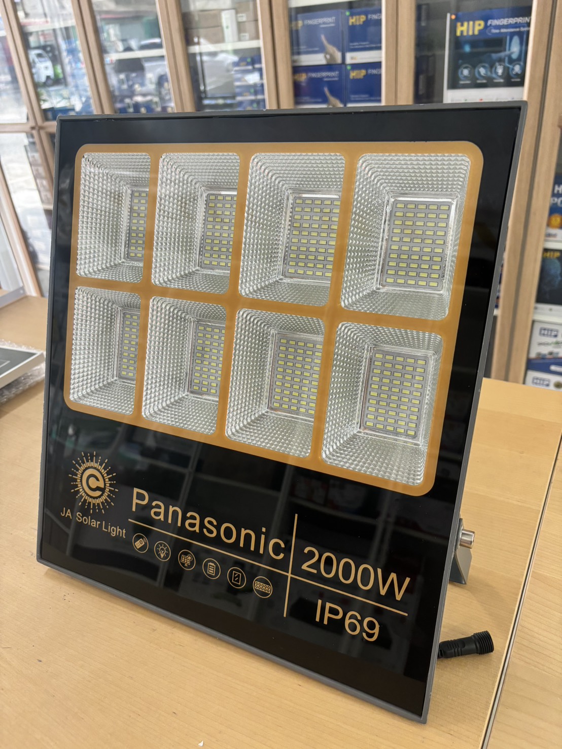 PANASONIC JA SOLAR LIGHT 2000w IP69 ไฟแอลอีดี สปอร์ตไลท์ โซลาร์เซลล์ ...