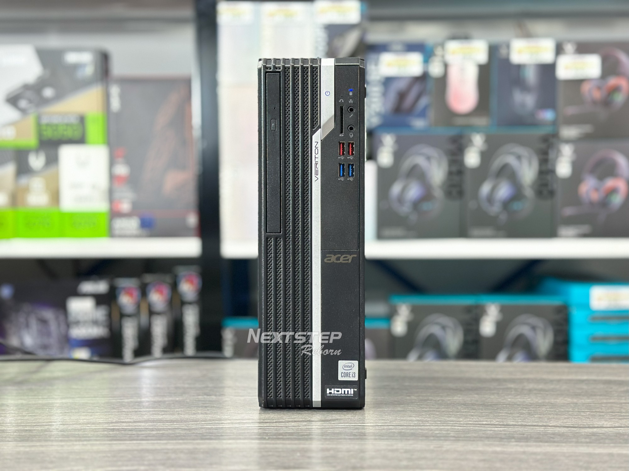PC Core i3 Gen10 Acer Veriton X2680G SFF Ram 8GB SSD M.2 512GB มี Wi-Fi ...
