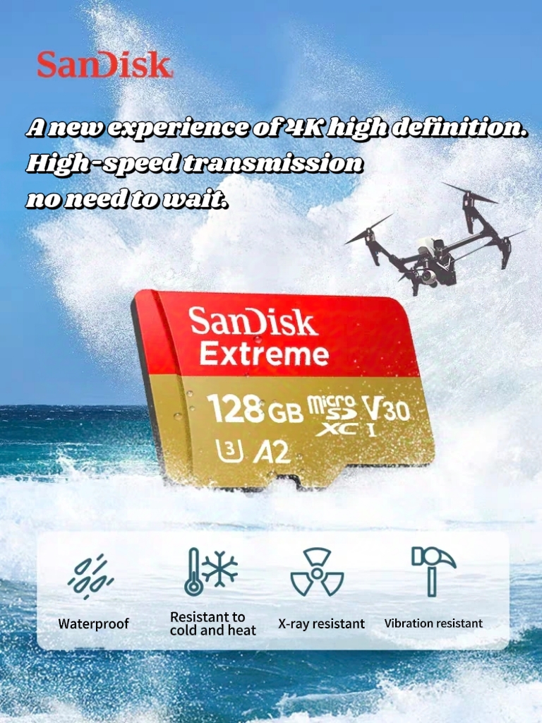 Sandisk Ultra Extreme Extreme Pro MicroSDHC 16/32/64/128 GB พร้อมอะแดป ...