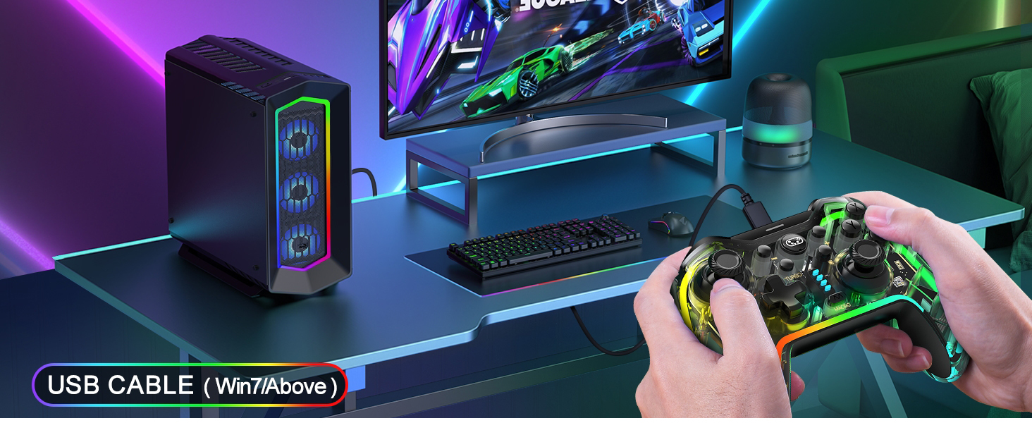 คอนโทรลเลอร์เกมไร้สาย จอยเกมส์ สำหรับ Switch Steam PC XBOX X-BOX PC/IOS ...