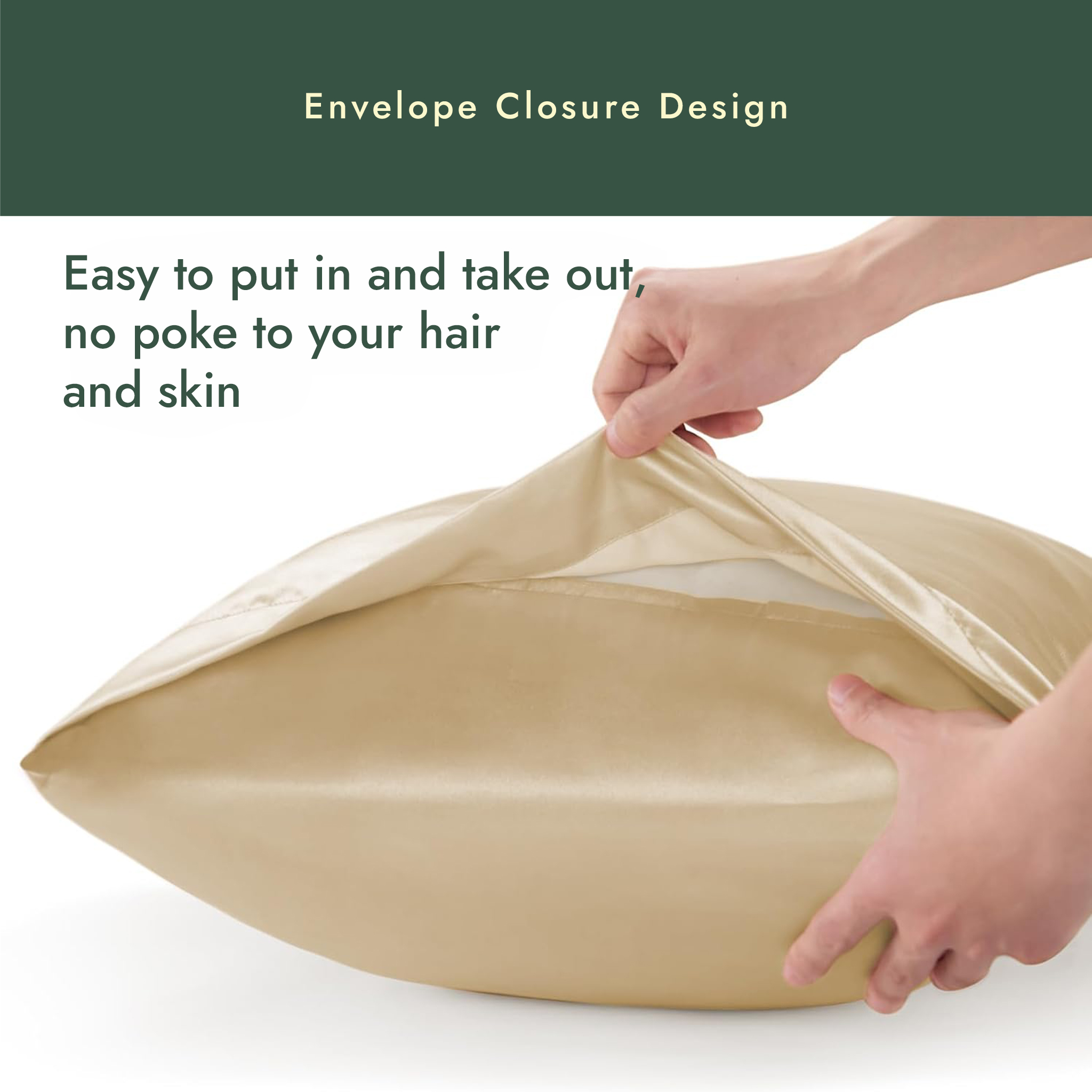 Pillow Case Ice Silk Satin BELIVERA Aura, ปลอกหมอนไหมน้ำแข็ง ลดสิว หน้า ...