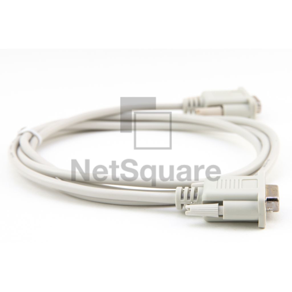 Serial Extension RS232 Null Modem Female to Female Cable 9-Pin DB9 1.5m ...