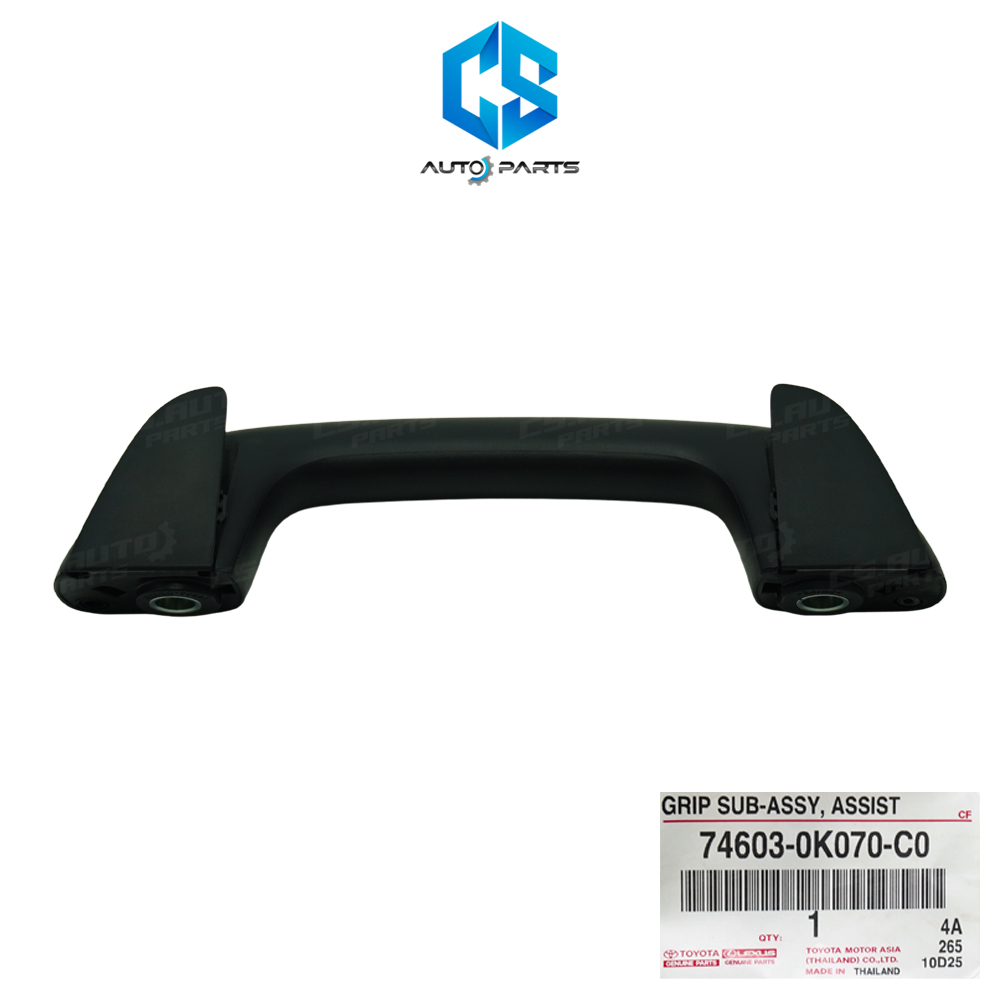 (แท้100%)มือโหนเสาA TOYOTA HILUX CHAMP (ดำ)(74603-0K070-C0) | Shopee ...